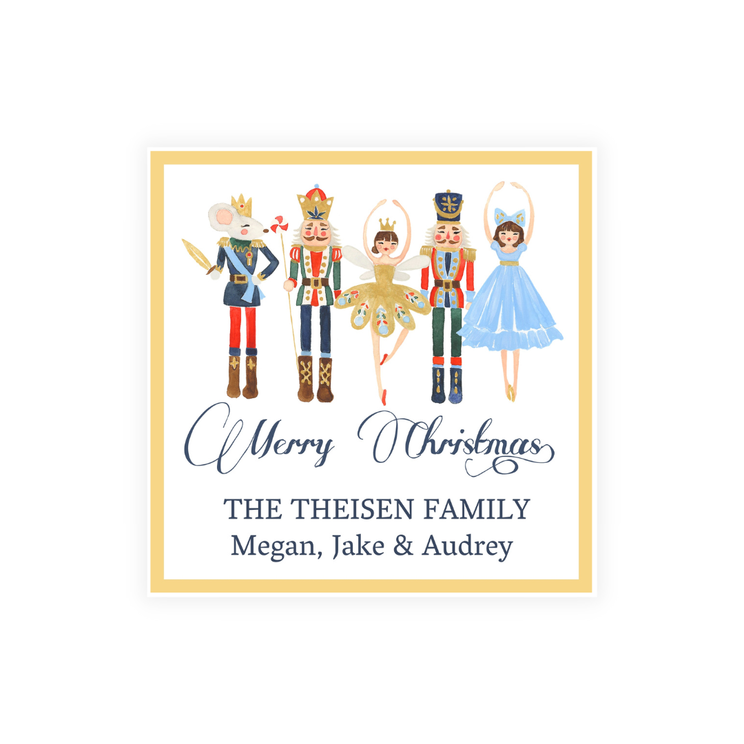 Nutcracker Suite Christmas Stickers – Lulu Papers